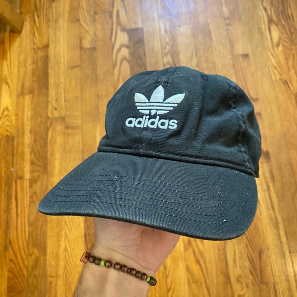 adidas | Accessories | Adidas Leaf Logo Ballcap | Poshmark